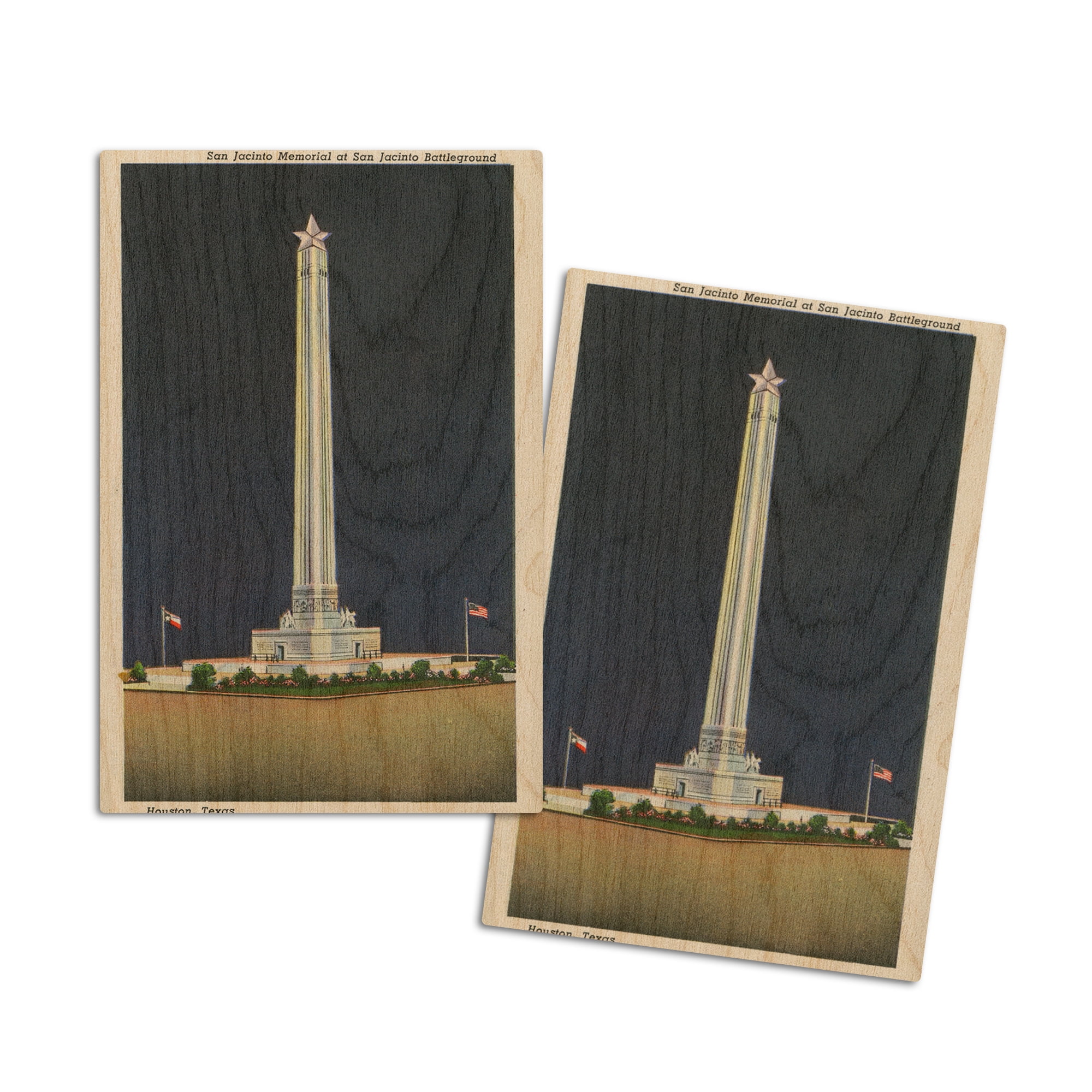 Houston, Texas, View of the San Jacinto Memorial at San Jacinto ...