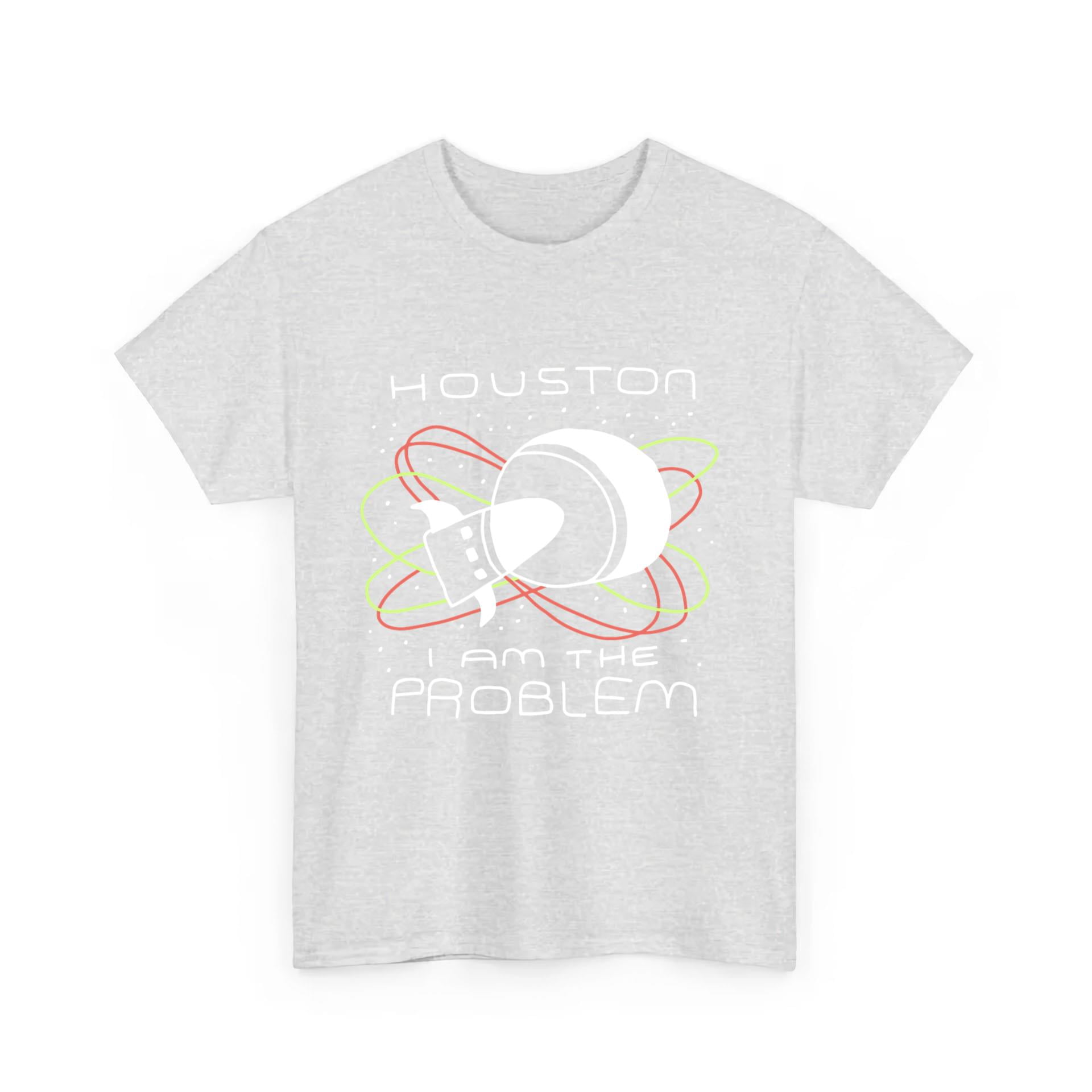Houston We Have a Problem Shirt, Space Mission Graphic Tee - Walmart.com