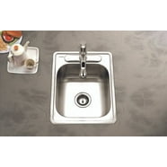 ELKAY SALES INC - SINKS NEPB1515LF 15x15x5-1/8SGL Bar Sink - Walmart.com