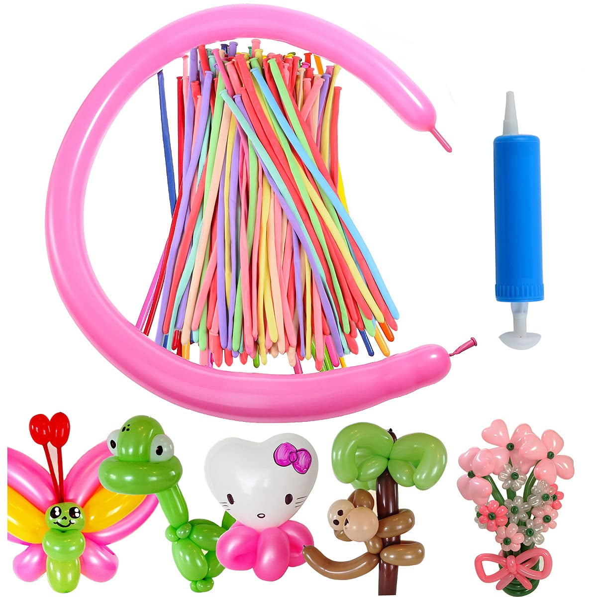 HoveBeaty Latex Twisting Balloons, DHF10 260Q Animal Magic Long ...