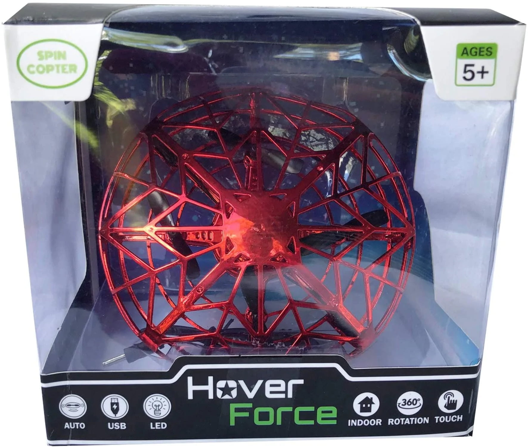 Spin Copter Hover Force Infared/Motion Controlled Flying Hovering Drone ...