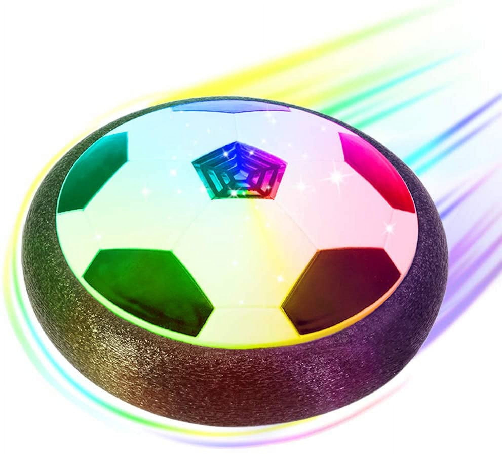 Hover Soccer Ball Kids Electric Football, Disc Ball with LED Lights ...