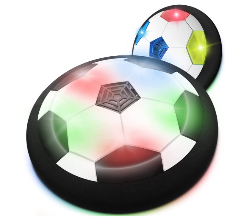 Hover Soccer Ball Toys for Boys, 2 LED Light Soccer Balls with Soft ...