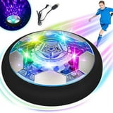 Hover Soccer Ball with LED Light and Foam Bumper Indoor Outdoor Toys Air Power Hover Ball Air ...
