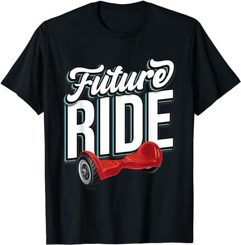 Hoverboard Future Ride Costume Electric Scooter Humor T-Shirt - Walmart.com