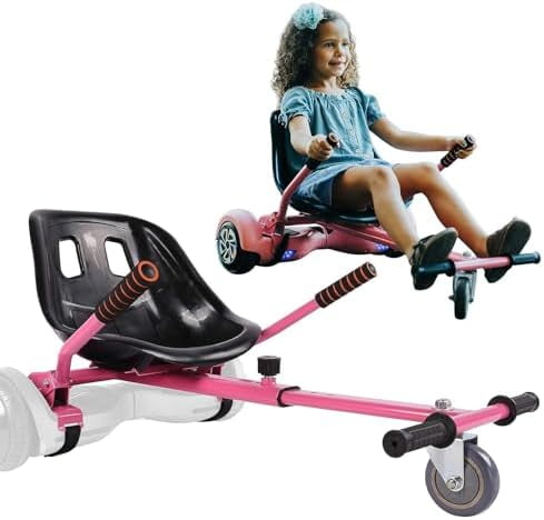 Hoverboard Seat Attachment for 6.5”-10” Hover Board, Buggy Go Kart ...