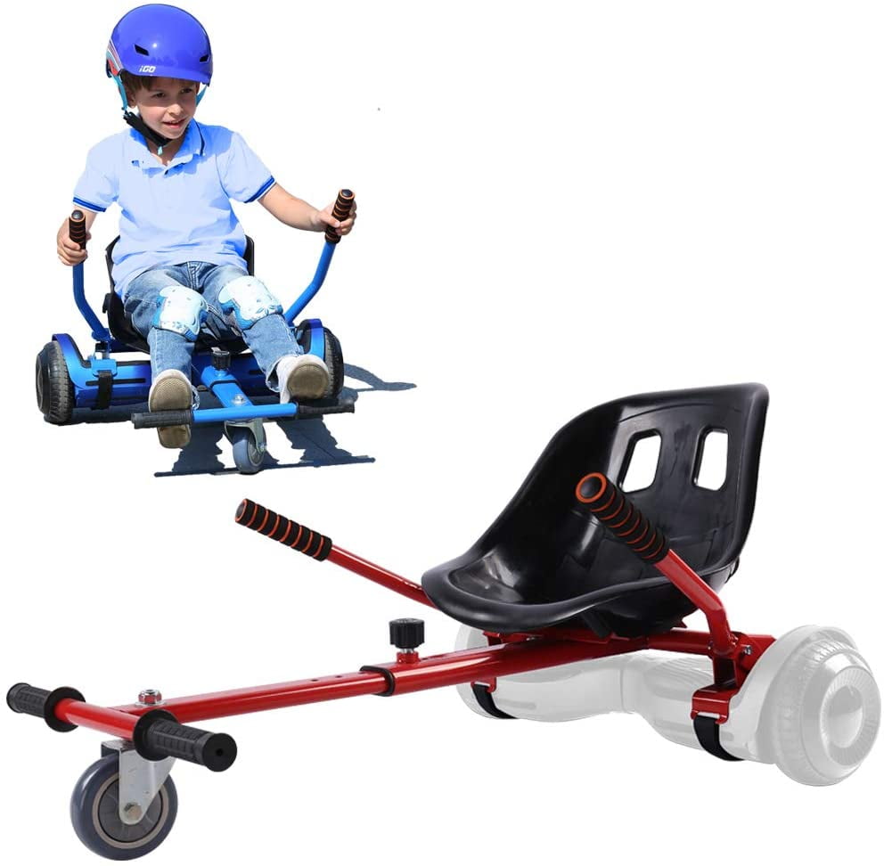 Hoverboard Seat Attachment for 6.5” 8” 10” Hoverboard, Go Kart Cart ...