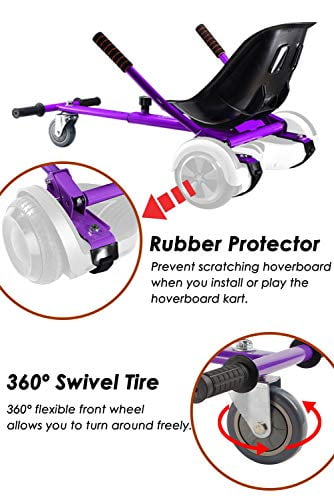 Hoverboard Seat Attachment for 6.5” 8” 10” Hoverboard, Go Kart Cart ...