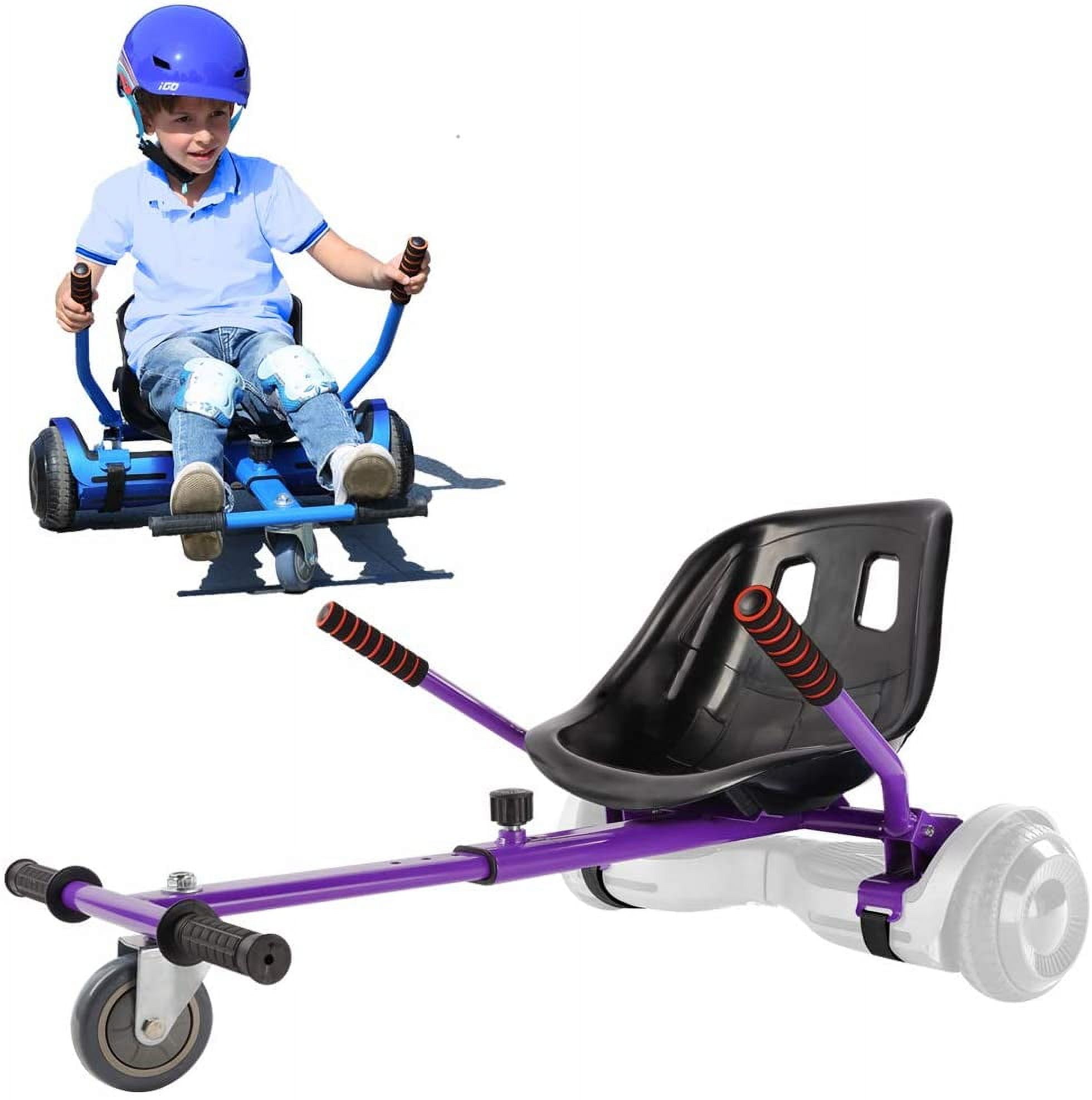 Hoverboard Seat Attachment for 6.5” 8” 10” Hoverboard, Go Kart Cart ...