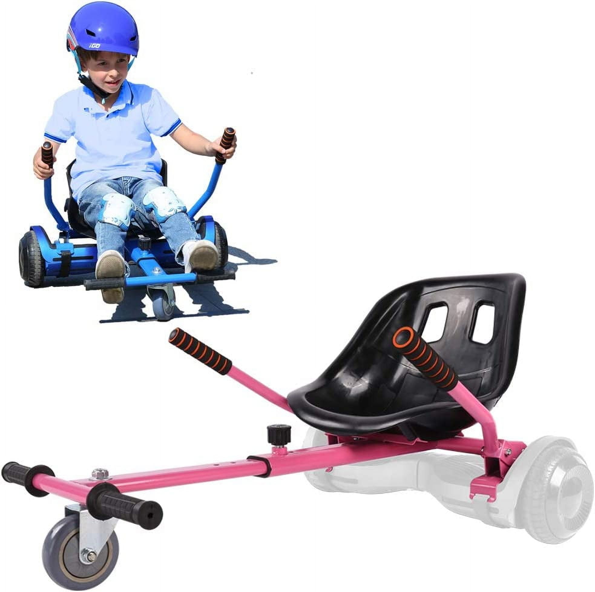 Hoverboard Seat Attachment for 6.5” 8” 10” Hoverboard, Go Kart Cart ...
