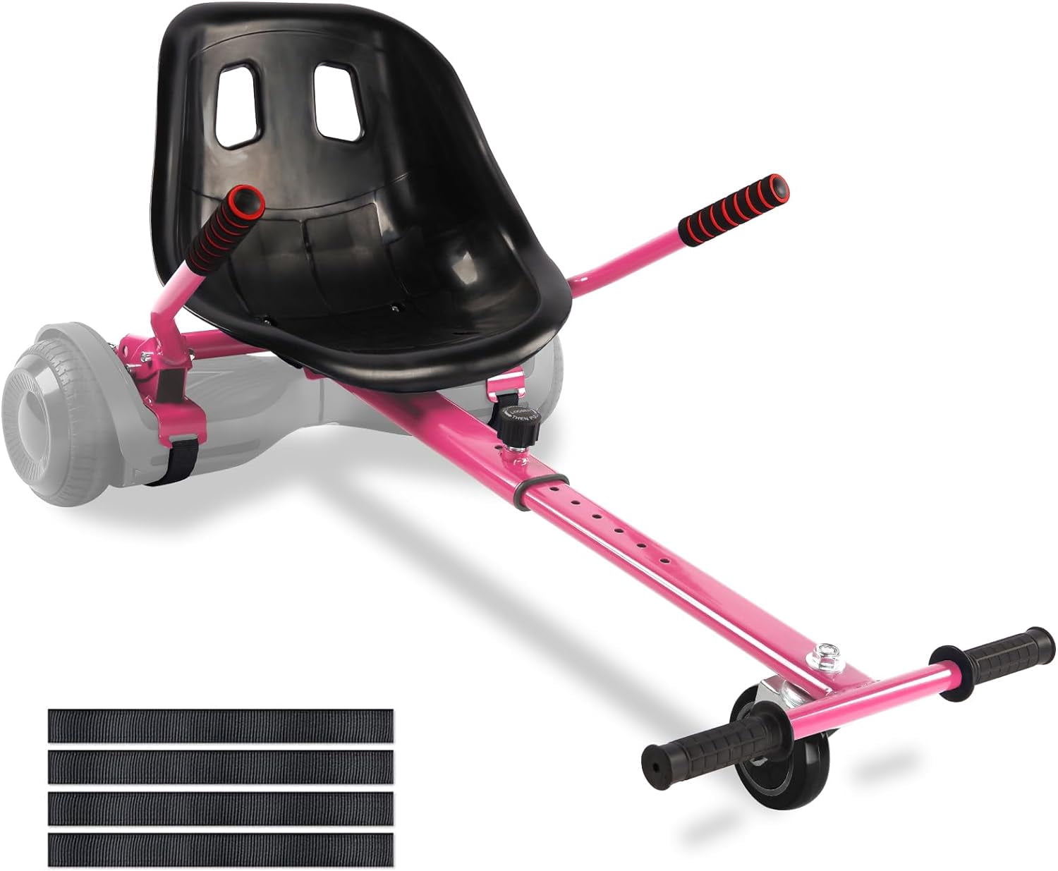 Hoverboard Seat Attachment Go-Kart Fits 6.5”/ 8”/ 10” Hoverboards ...