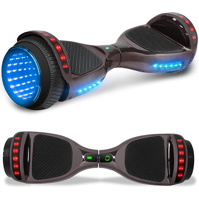 Hoverboard with bluetooth and led lights for Kids, 6.5” Wheels Self ...