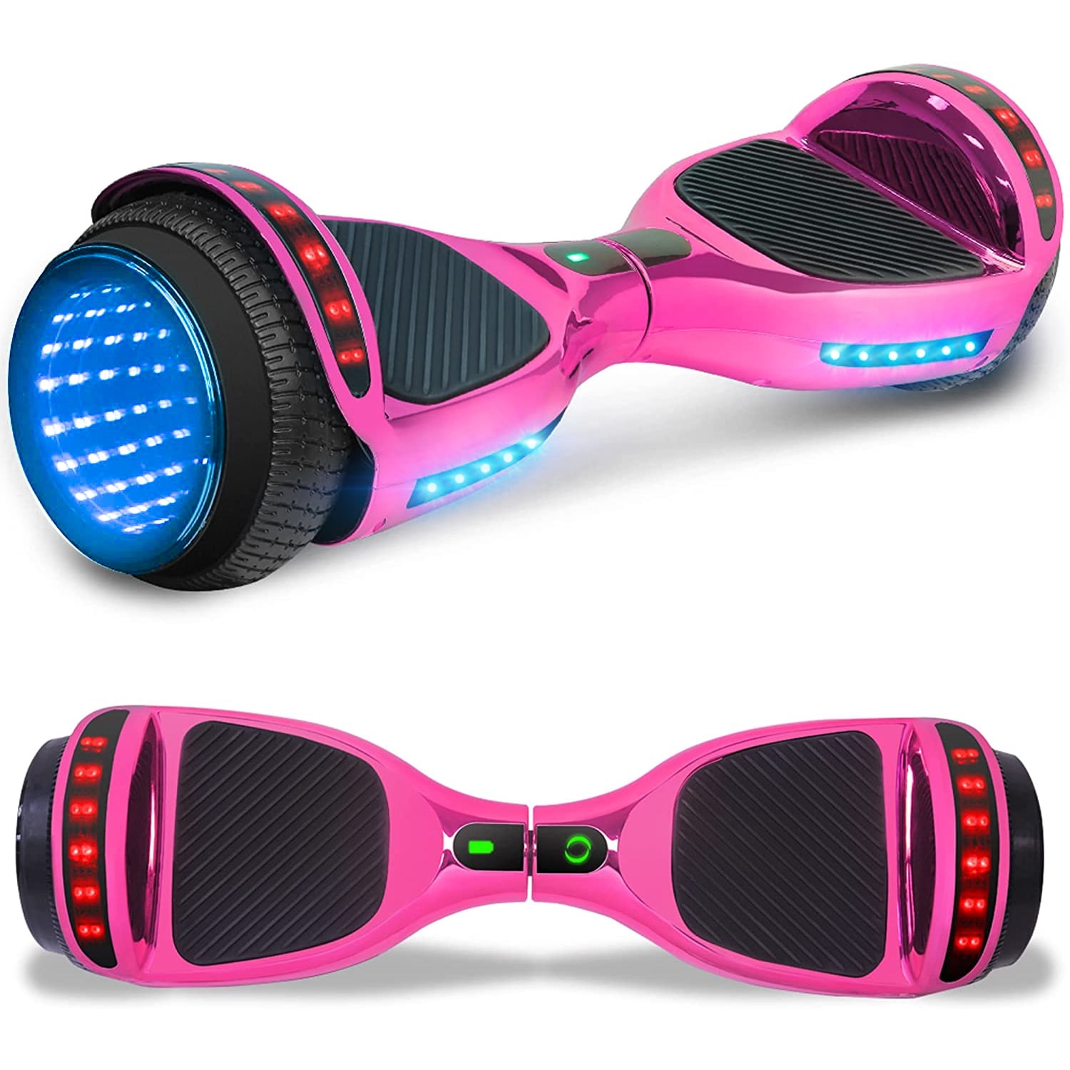 Hoverboard with bluetooth and led lights for Kids, 6.5” Wheels Self ...