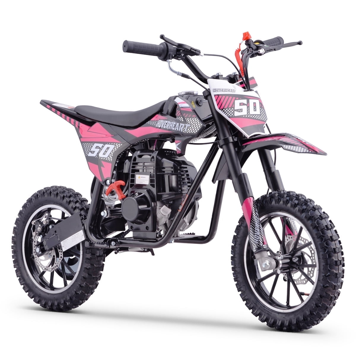 Hoverheart Gas Dirt Bike DB4S004 50cc 4-Stroke Gas Powered Mini Bike - Walmart.com