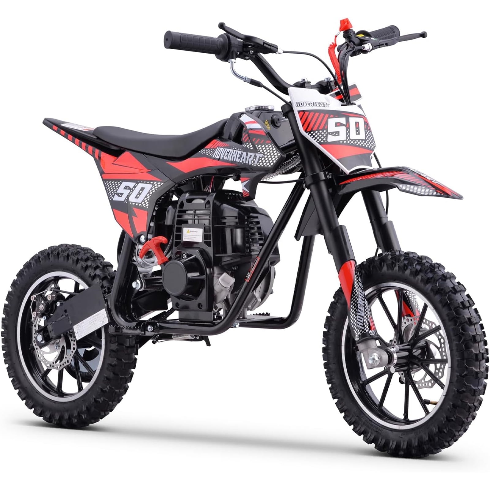 Hoverheart Gas Dirt Bike DB4S004 50cc 4-Stroke Gas Powered Mini Bike - Walmart.com