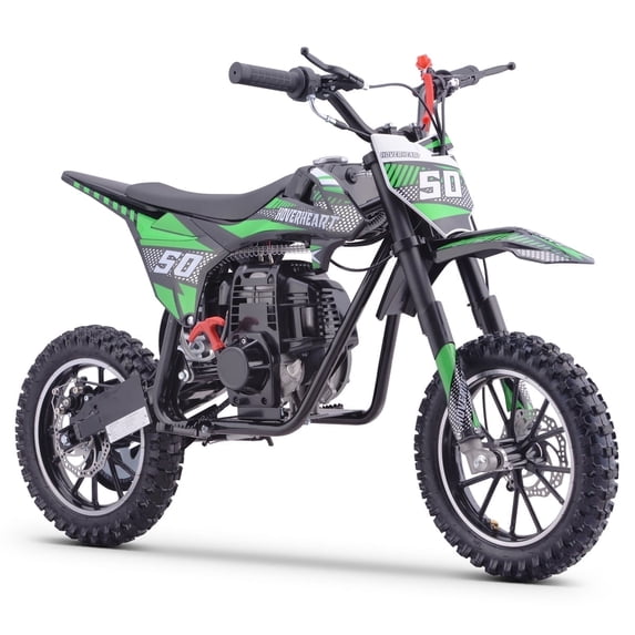 Hoverheart Gas Dirt Bike DB4S004 50cc 4-Stroke Gas Powered Mini Bike ...