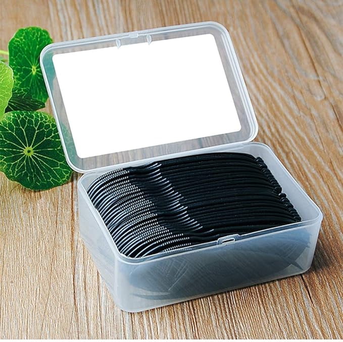 Hovico 50pcs/Set Bamboo Charcoal Dental Floss Teeth Stick Tooth Pick ...