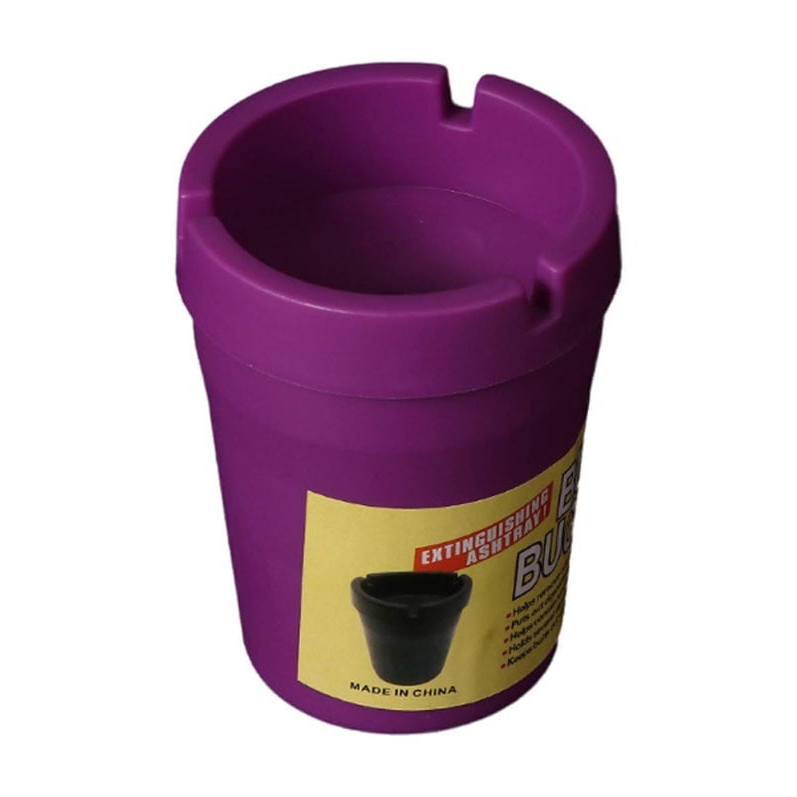 Dechome Car Ashtray,Mini Car Trash Can,Smokeless Smellproof Self ...