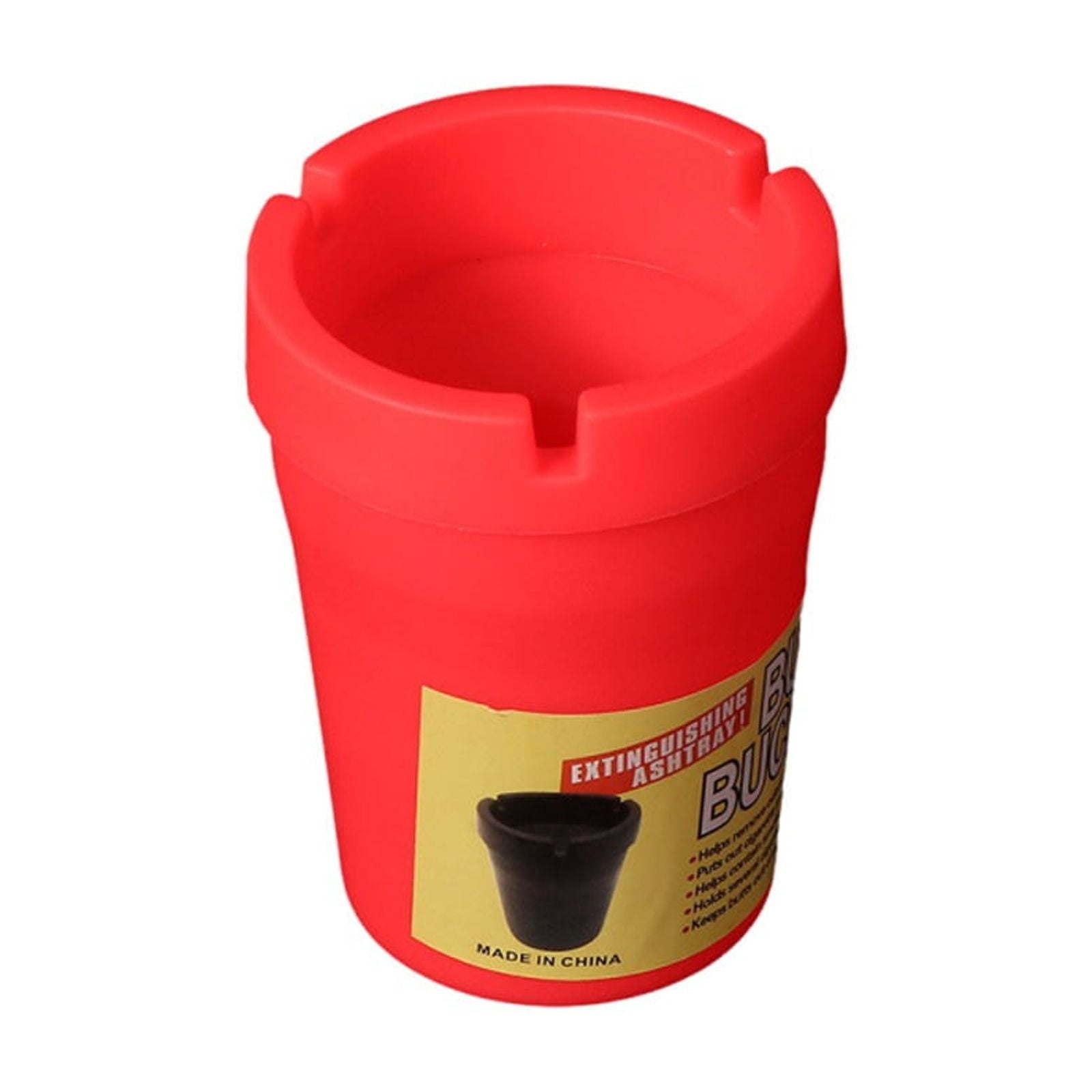 Dechome Car Ashtray,Mini Car Trash Can,Smokeless Smellproof Self ...