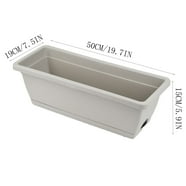 Veranda Resin Wicker Window Box Planter - Walmart.com