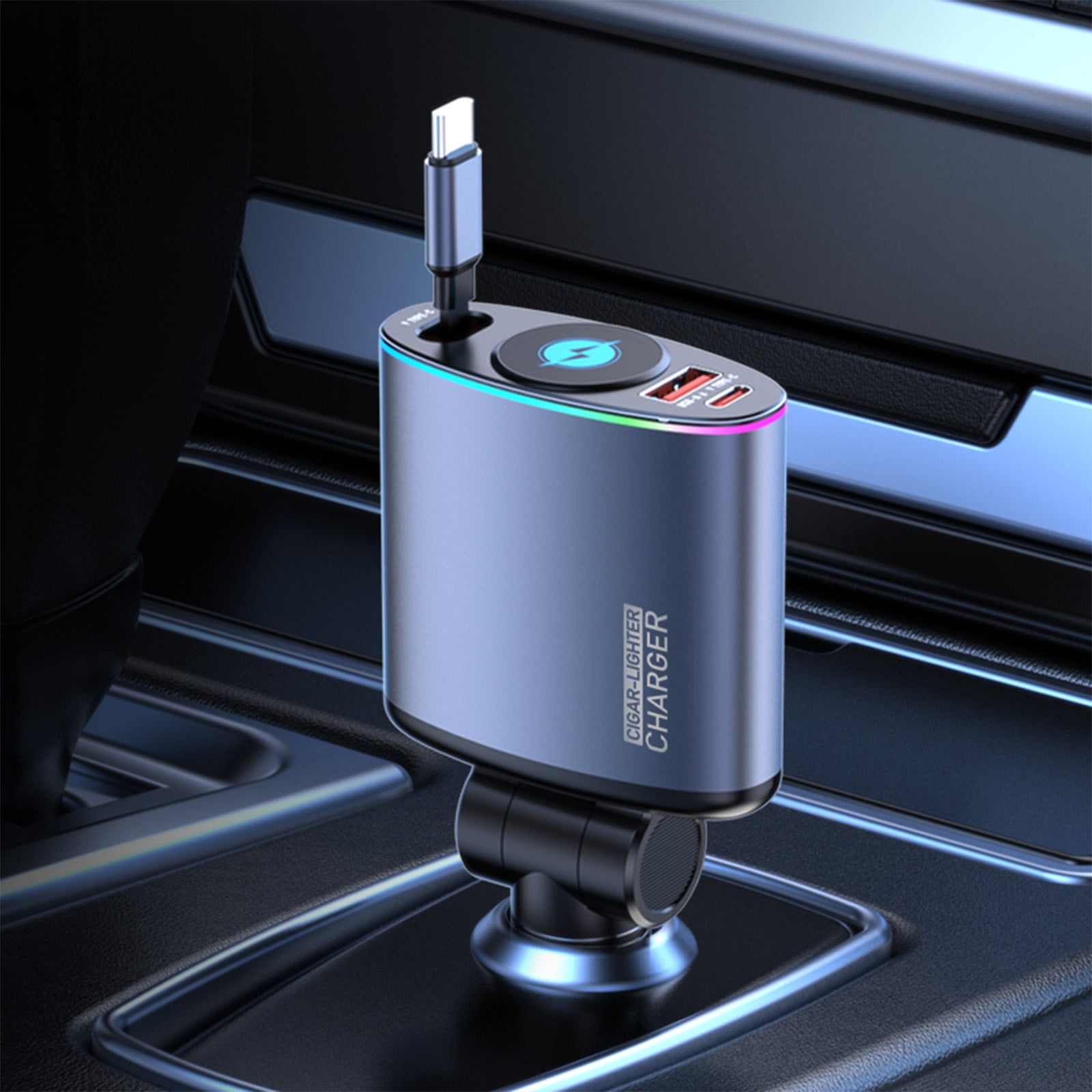 Hovmgk 2025 Flash Deals！ Car Igniter Lighter Conversion Plug 66W Super ...