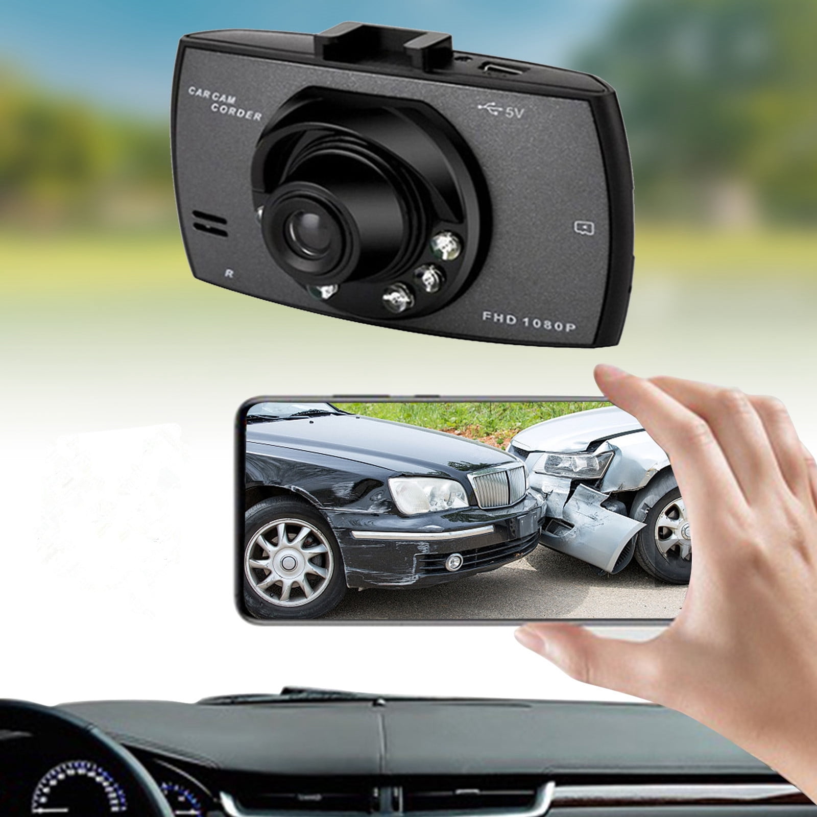 Hovmgk 2025 Flash Deals！ Dash Camera For Cars, Car Recorders, 720P Car ...