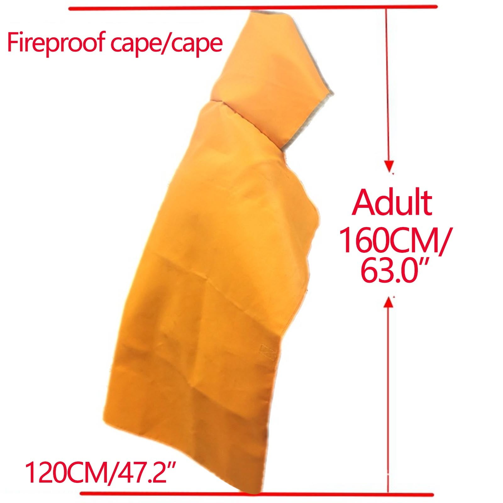 Hovmgk 2025 Savings Fireproof Cloak Fire Escape Cloak Extra Big ...