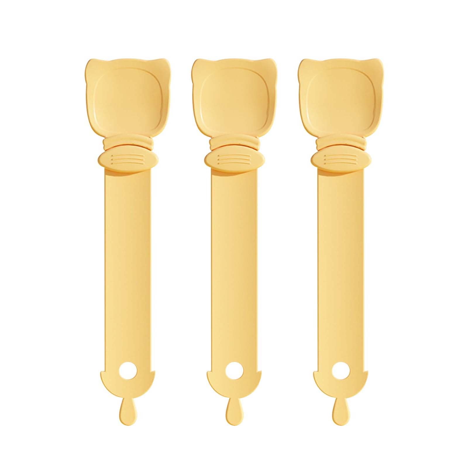 Hovmgk Cat Feeding Spoon with Pressing Button, Squeezable Feeder for ...