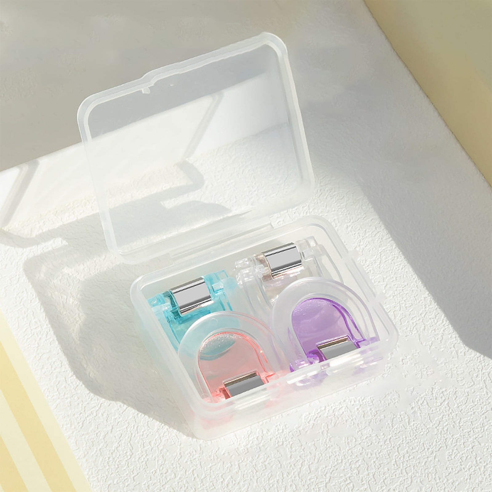 Hovmgk Clear Binder Clips, Long Tail Document Clips for Stationery ...