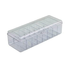 Double Deck Storage Box- Magnetic Locking Dual Game Storage Case w ...