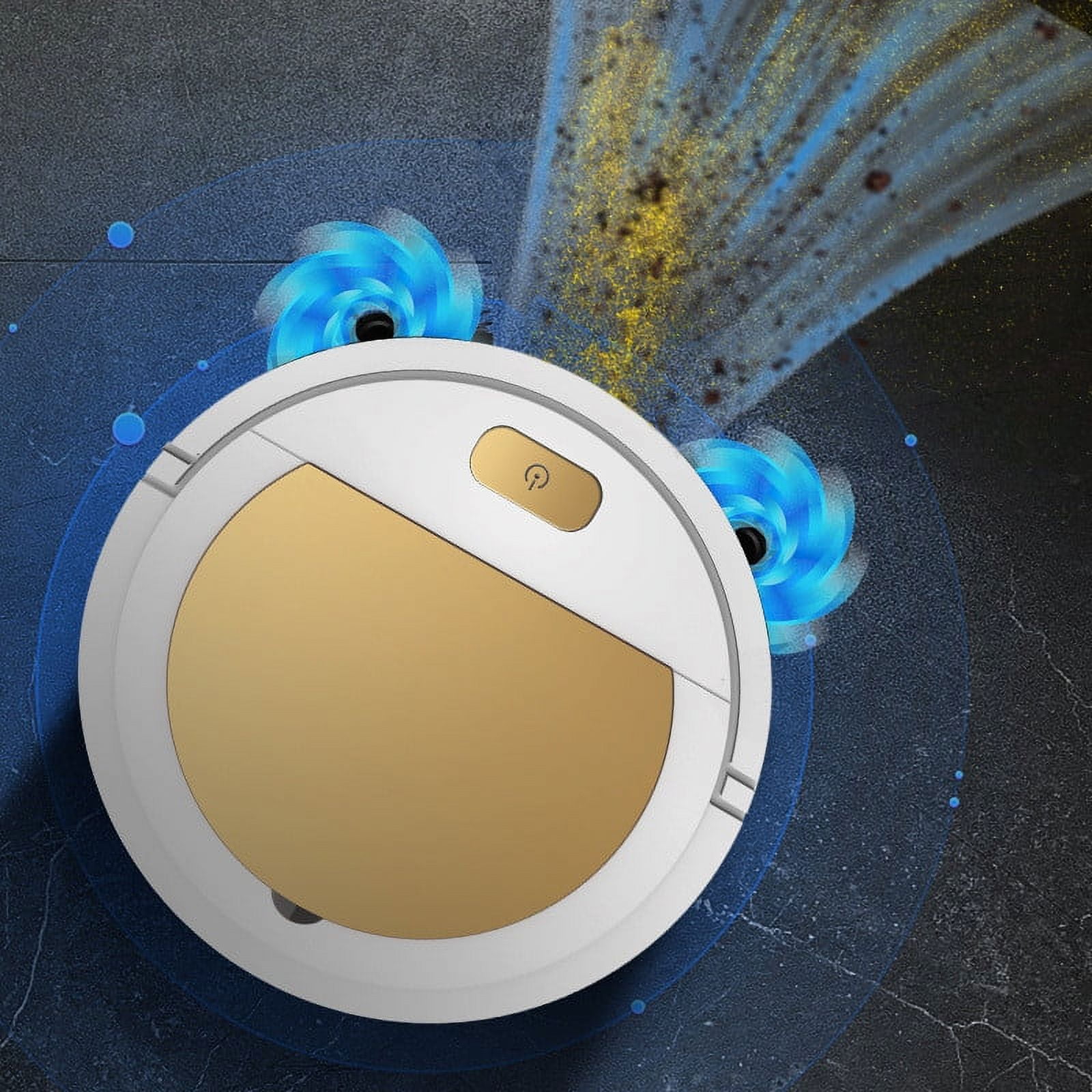 Hovmgk Intelligent Sweeping Robot Vacuum, 3-in-1 Mecha Style Sweeper ...