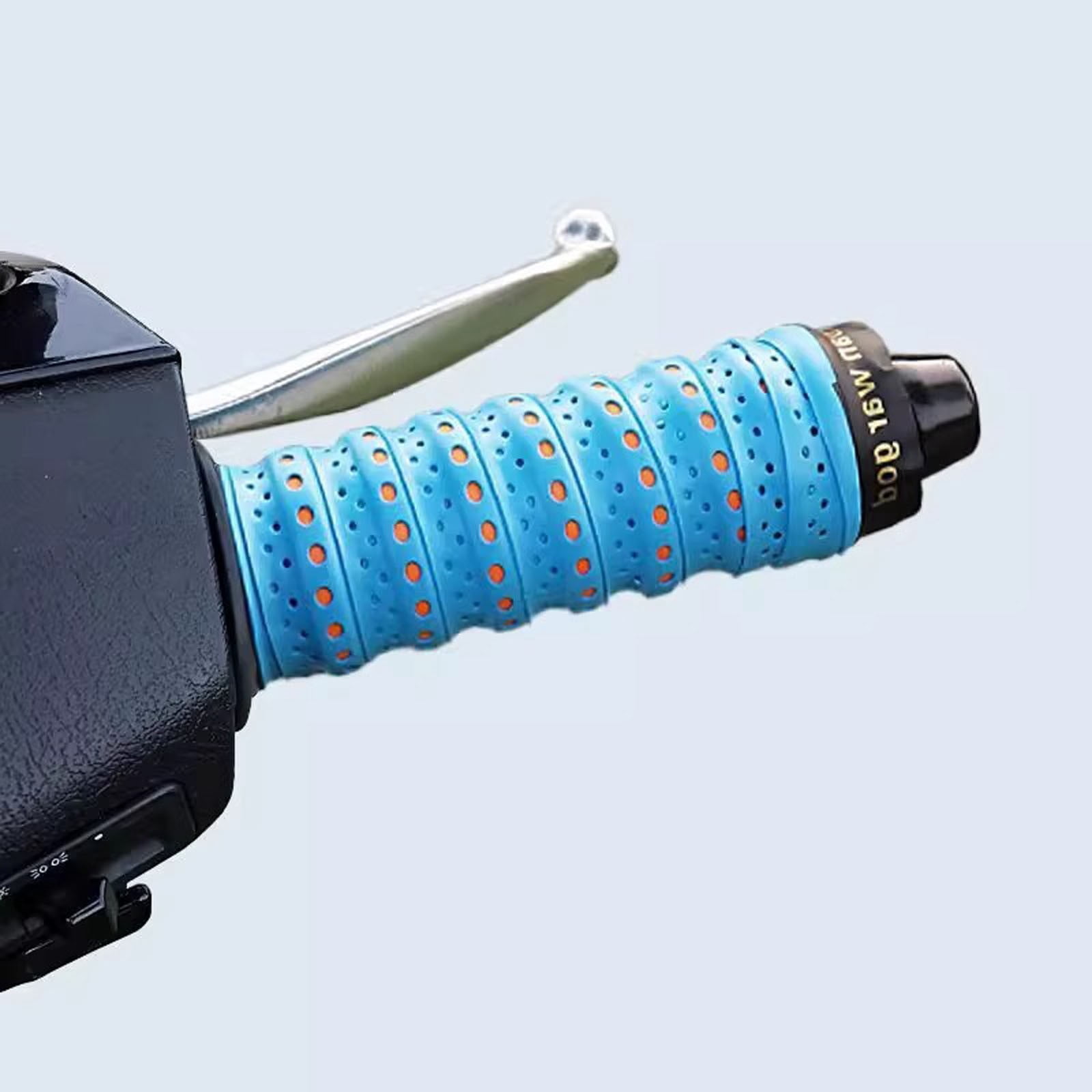 Hovmgk Motorcycle Handlebar Cover, Soft Comfortable Bike Handlebar Wrap ...