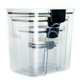 Hovmgk Sealed Grain Storage Jar, Vacuum Sealed Kitchen Storage Box for Grains, Nuts & Beans ...