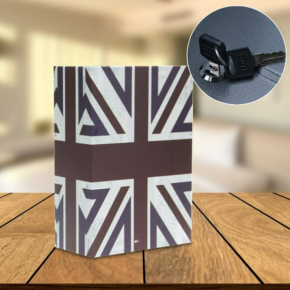 Hovmgk Simulation Dictionary Book Money Box, Concealed Combination Lock ...