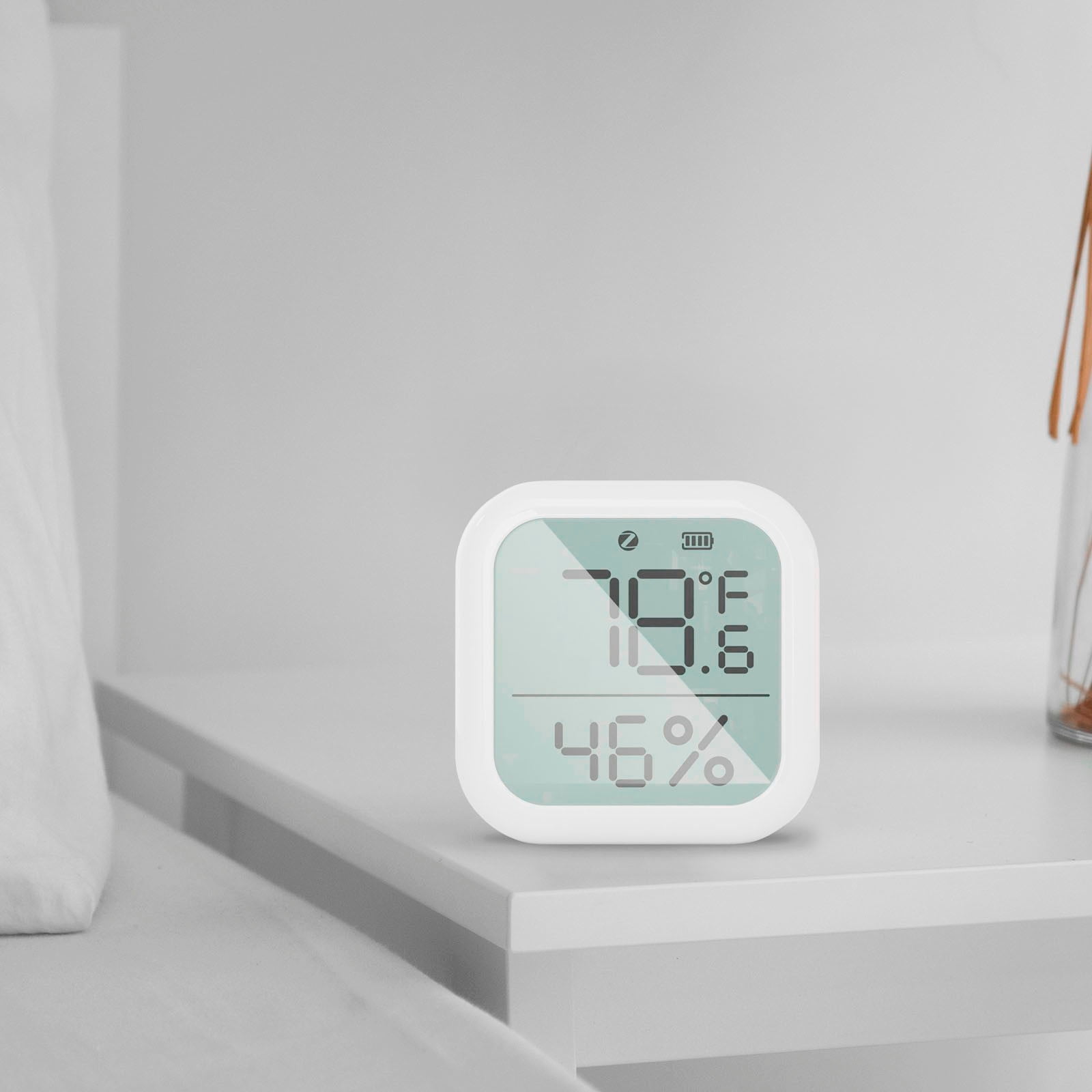 Hovmgk Smart Home Temperature & Humidity Sensor, Remote Control Digital ...