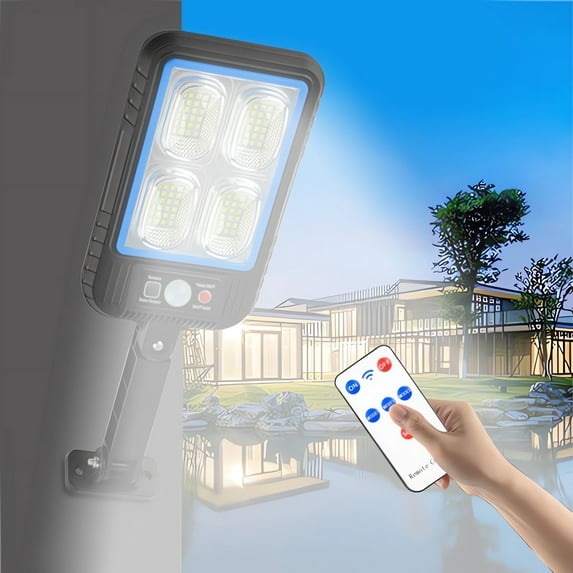 Hovmgk Solar Motion Sensor Wall Light, Outdoor LED Garden Light with ...
