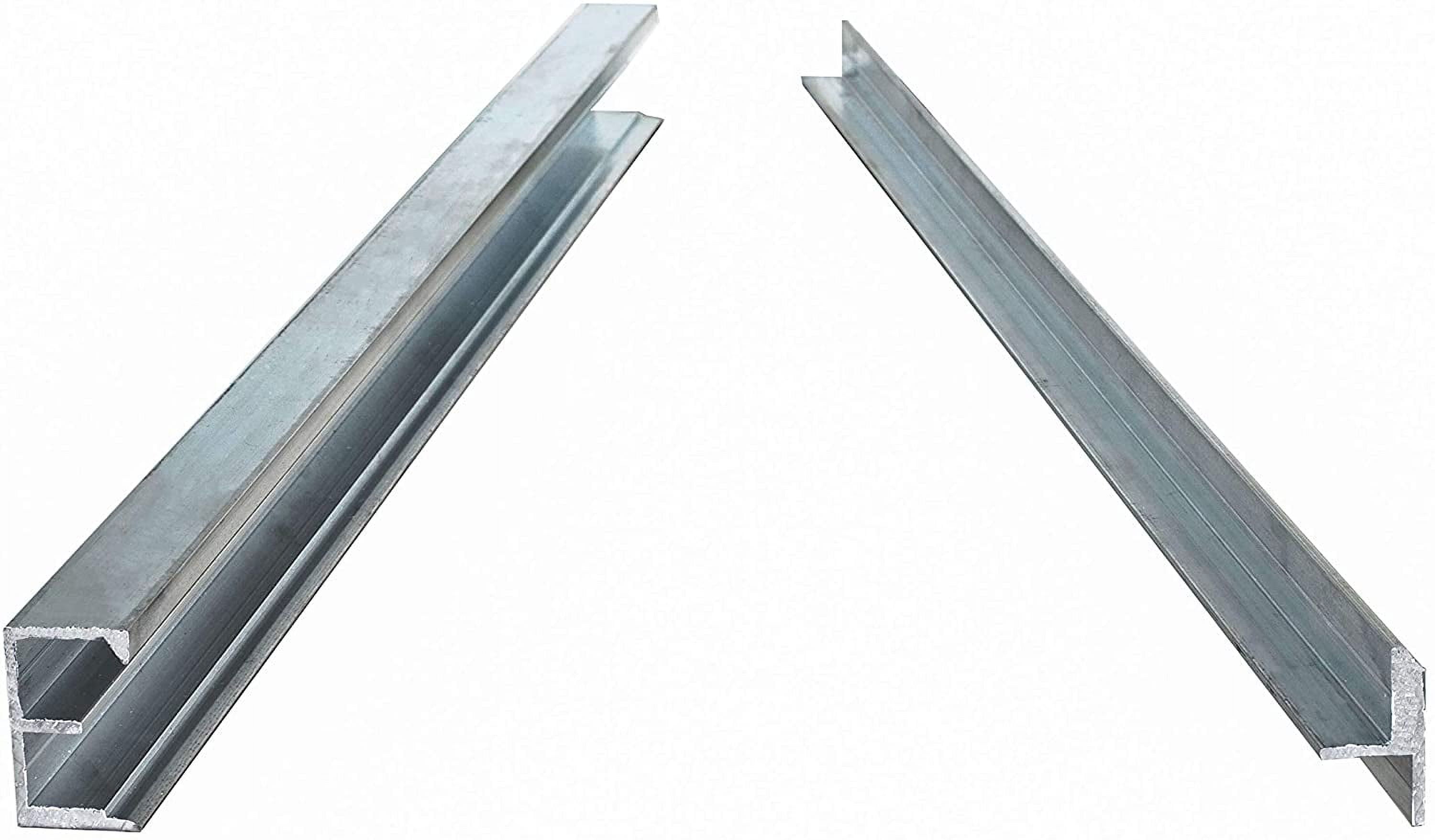 Hovr Solutions 23.5" (2-Feet) Aluminum Floating Shelf Bracket System, 300LB Load Capacity ...