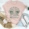 How About We Quit Our Jobs And Just Live In The Mountains Tee Mustard S ...