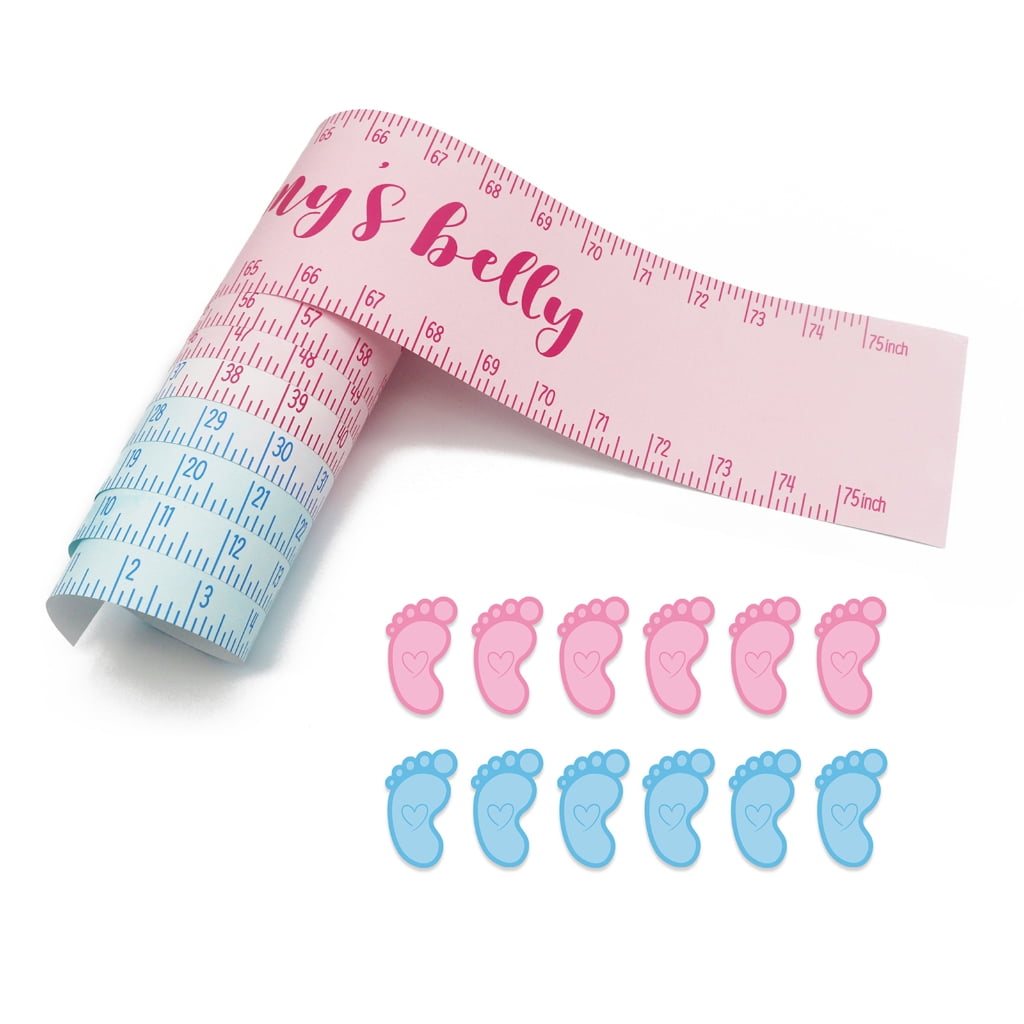 How Big is Mommy's Belly Include Mommy's Belly Sign Measure and 12 ...