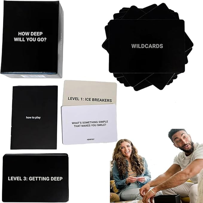 How Deep Will You Go? Game Of Questions To Deepen Connection,How Deep ...