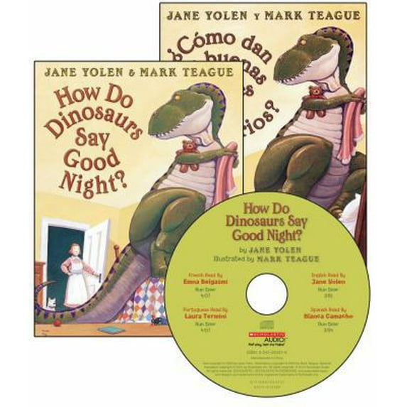 Pre-Owned How Do Dinosaurs Say Good Night? - Multilingual Audio ...