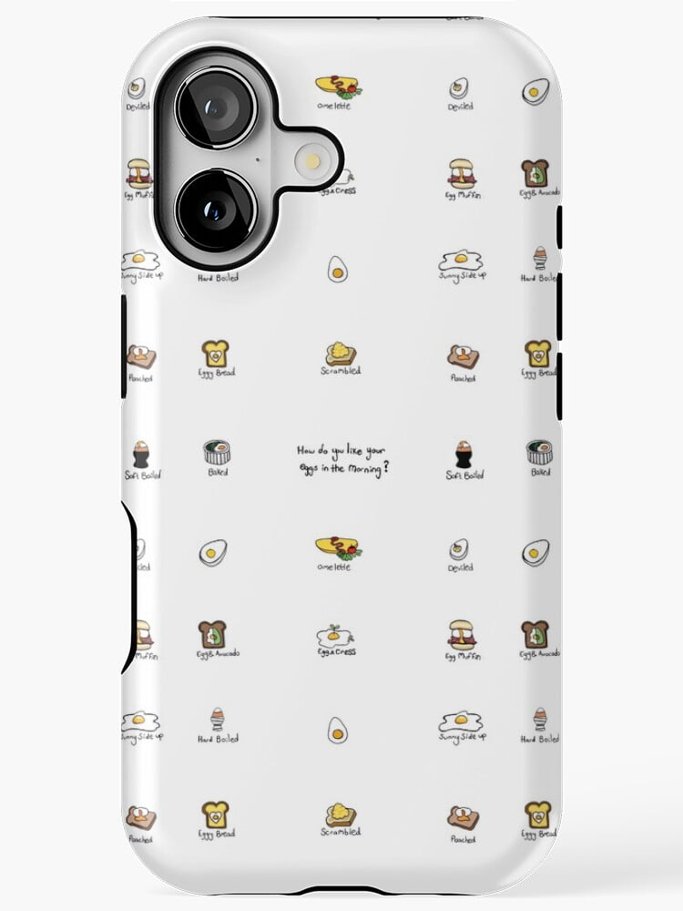 How Do You Like Your Eggs In The Morning Art Phone Case for iPhone 11 ...