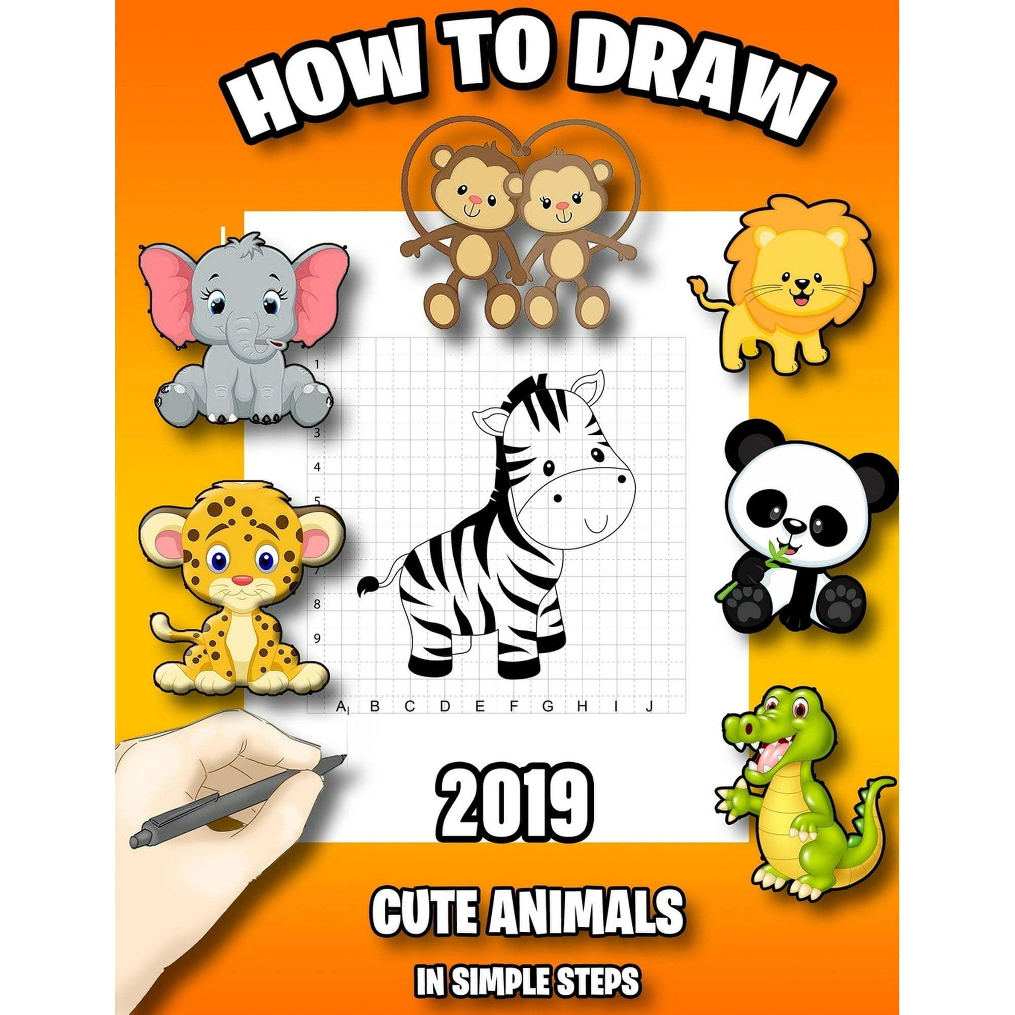 Step By Step Drawing Animals For Kids Easy
