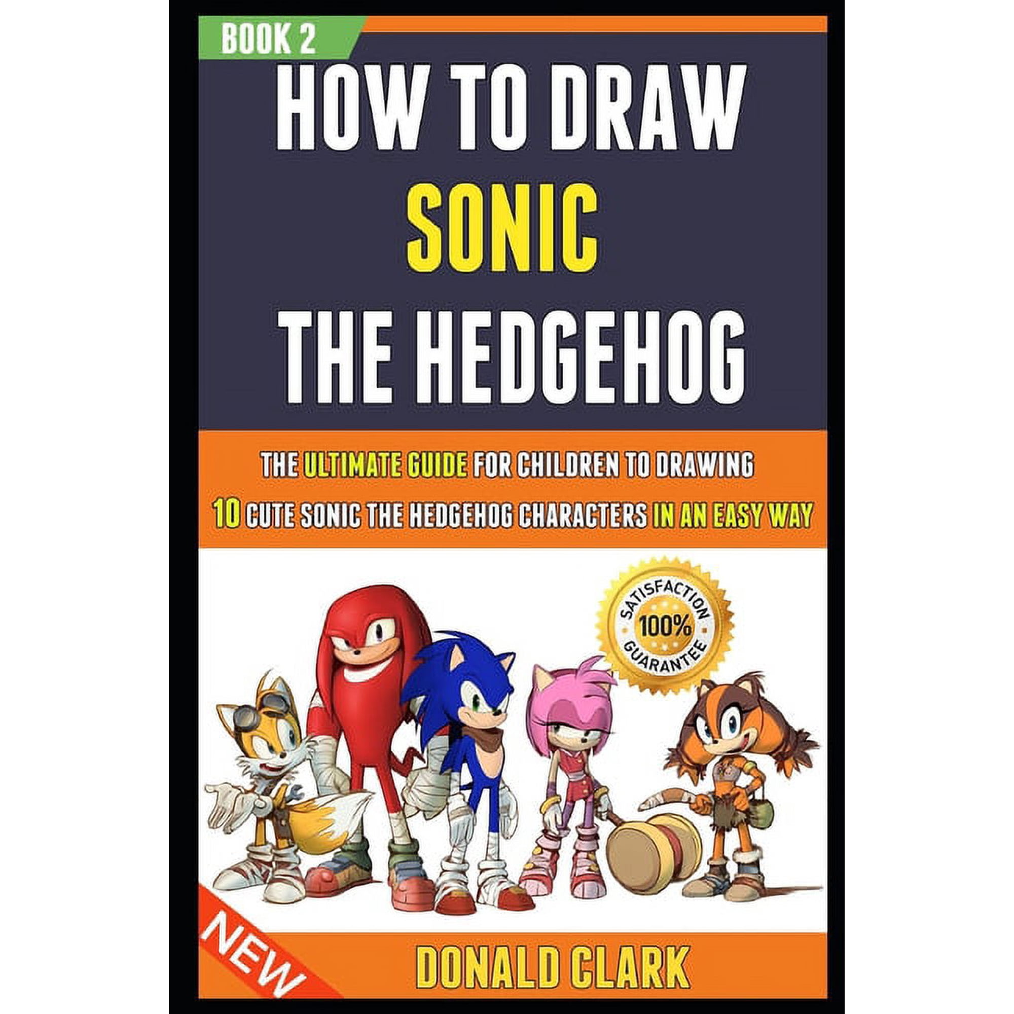 Sonic The Hedgehog Drawing Book