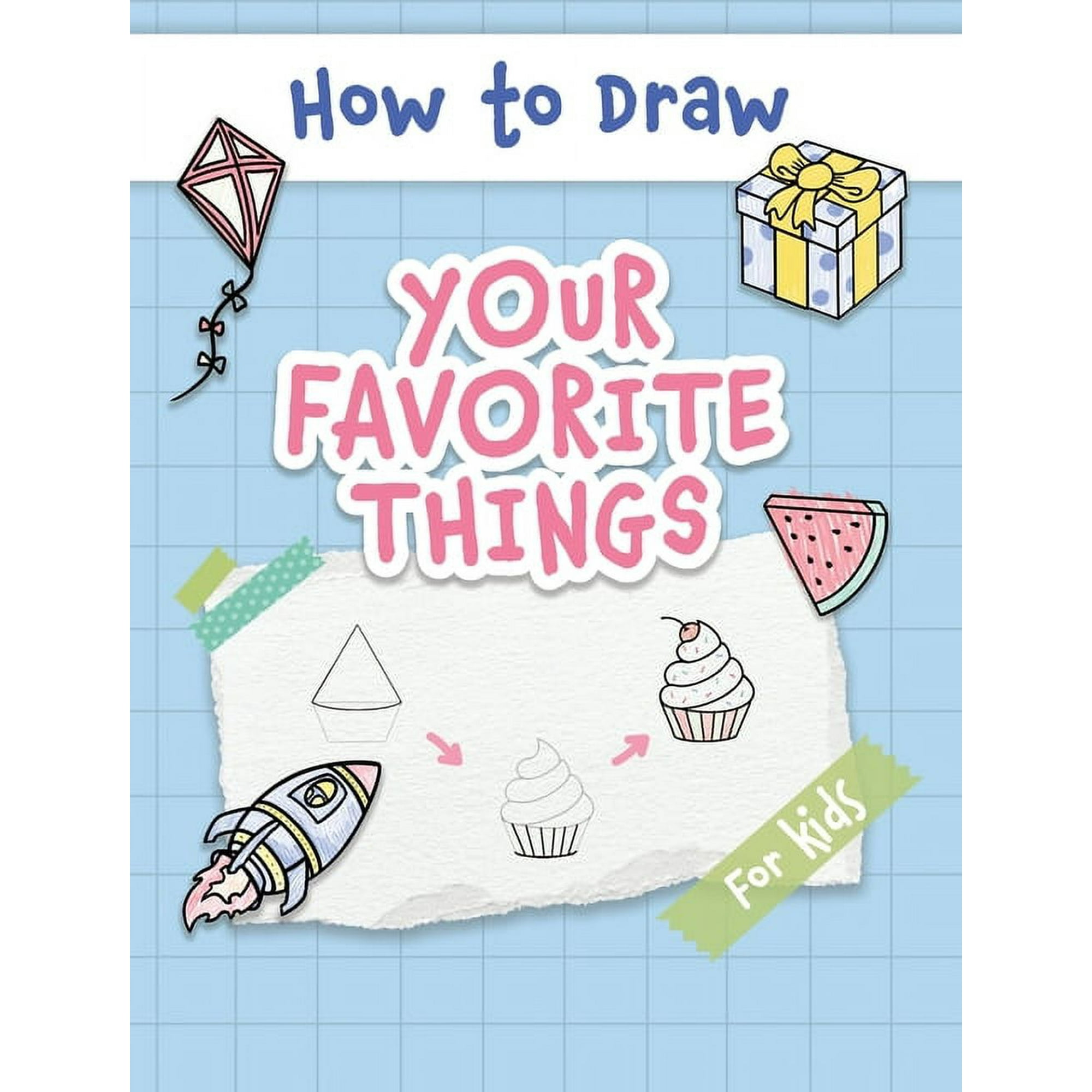 Easy Things To Draw Step By Step For Kids