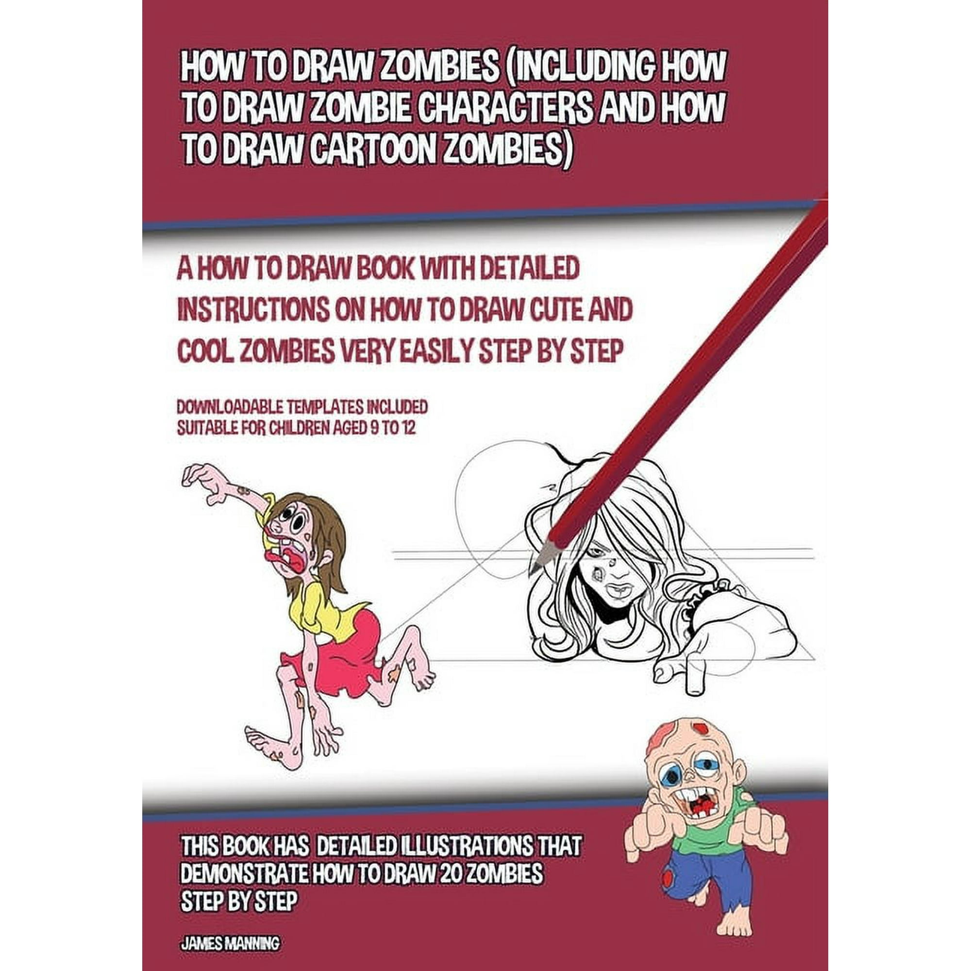 Cute Cartoon Zombie For Kids