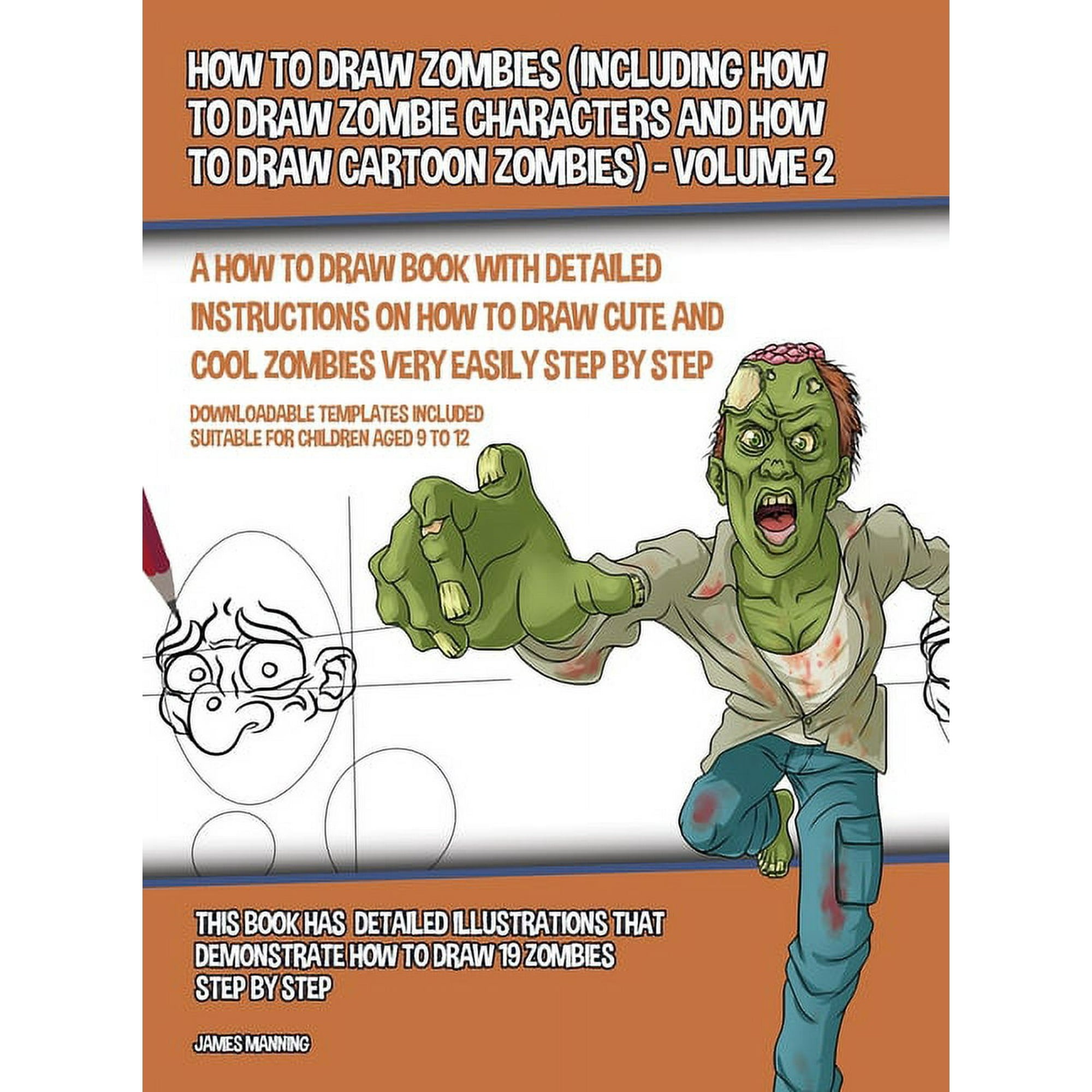 Cute Cartoon Zombie For Kids