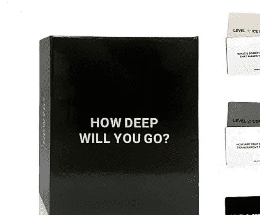 How Far Will You Go? 99 Icebreaker Conversation Cards，Game of Questions ...