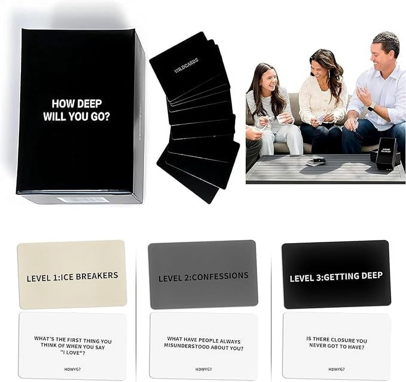 How Far Will You Go? 99 Inspiring Conversation Cards, Faren Connections ...