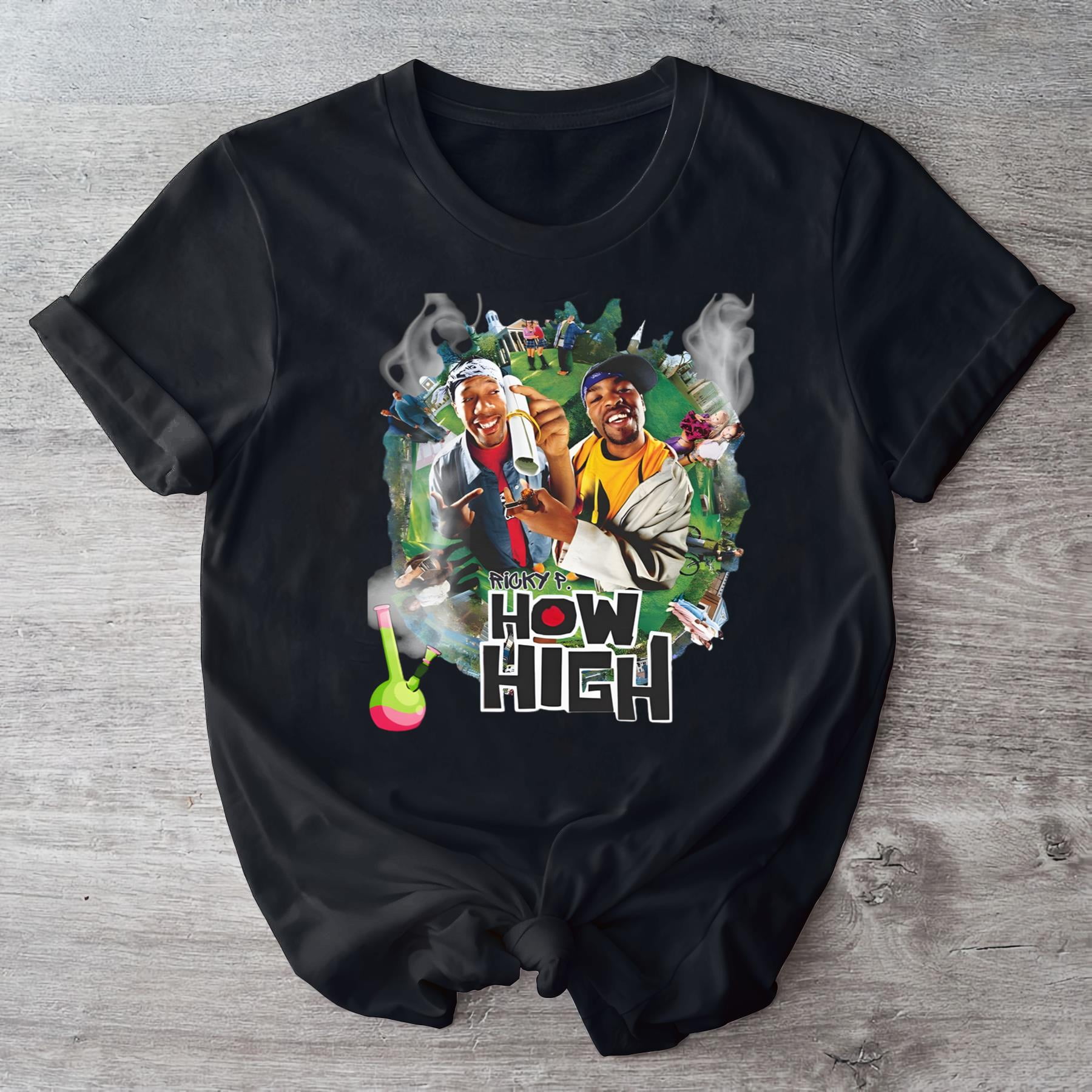 How High Movie Method Man Red Man Fitted T shirt Unisex Heavy Cotton ...